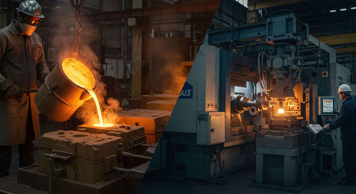 What Is The Difference Between Sand Casting And Die Casting