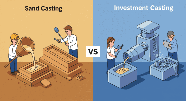 What Is The Difference Between Sand Casting And Investment Casting