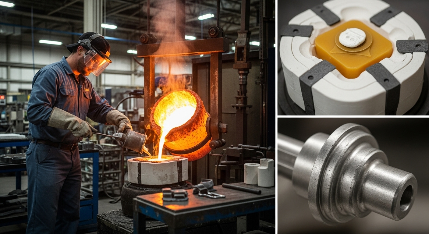 Wax Pattern In Investment Casting