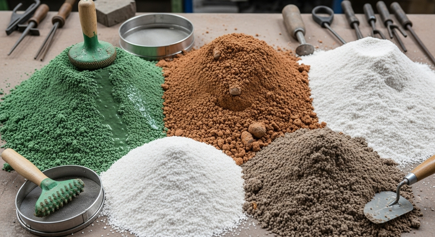 What Is The Mixture Ratio Of Sand In Sand Casting