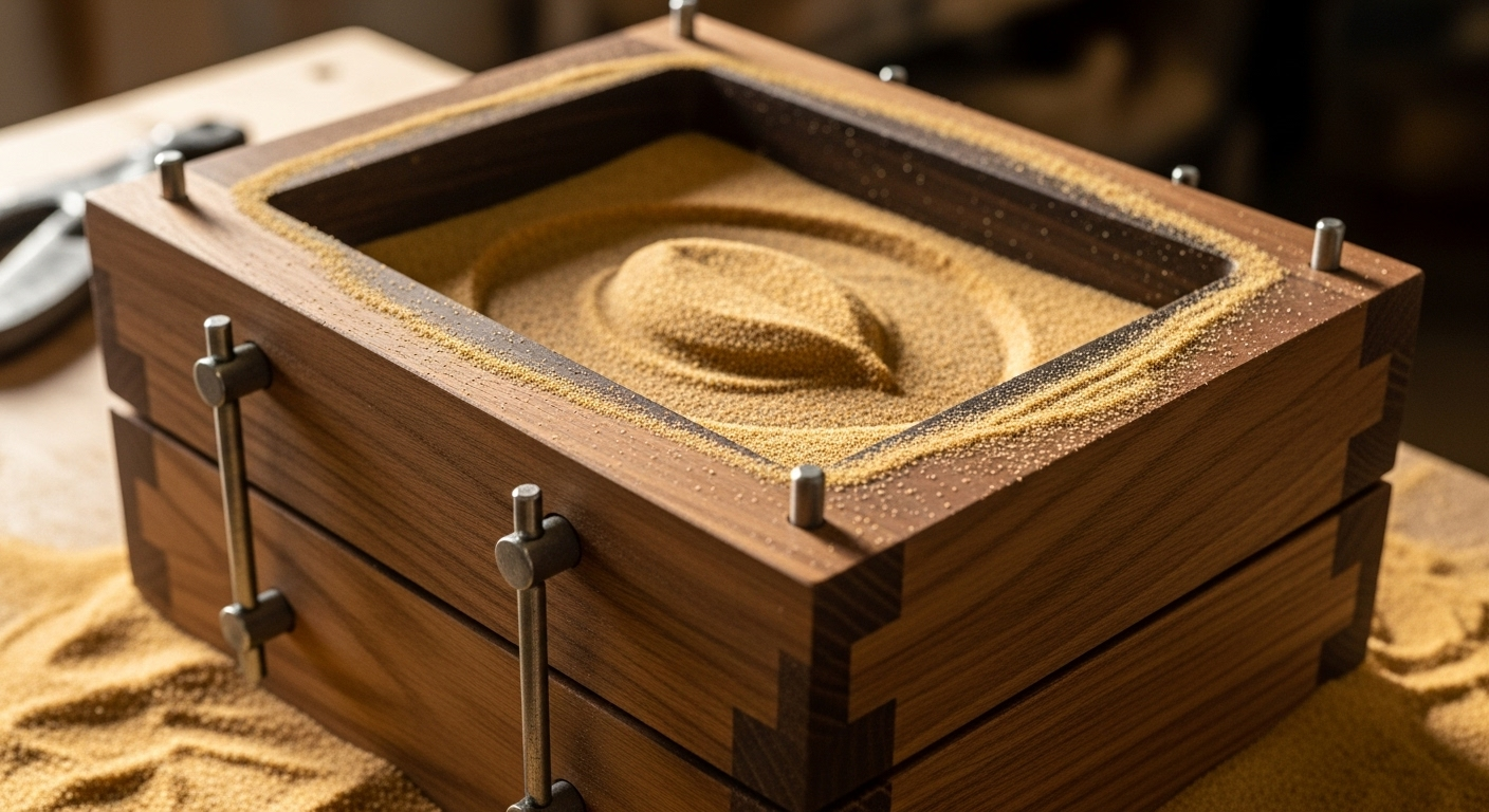 How To Build A Flask For Sand Casting