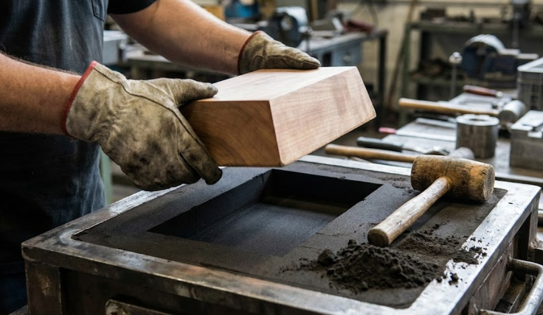 How To Make A Sand Mold For Aluminum Casting