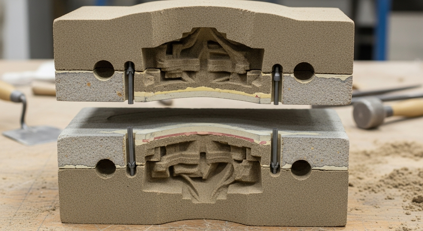 What Is Cope And Drag In Sand Casting